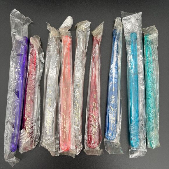 Grooming | 9 Lot Butler Gum 38 End Tuft Vintage Soft Tapered Trim ...